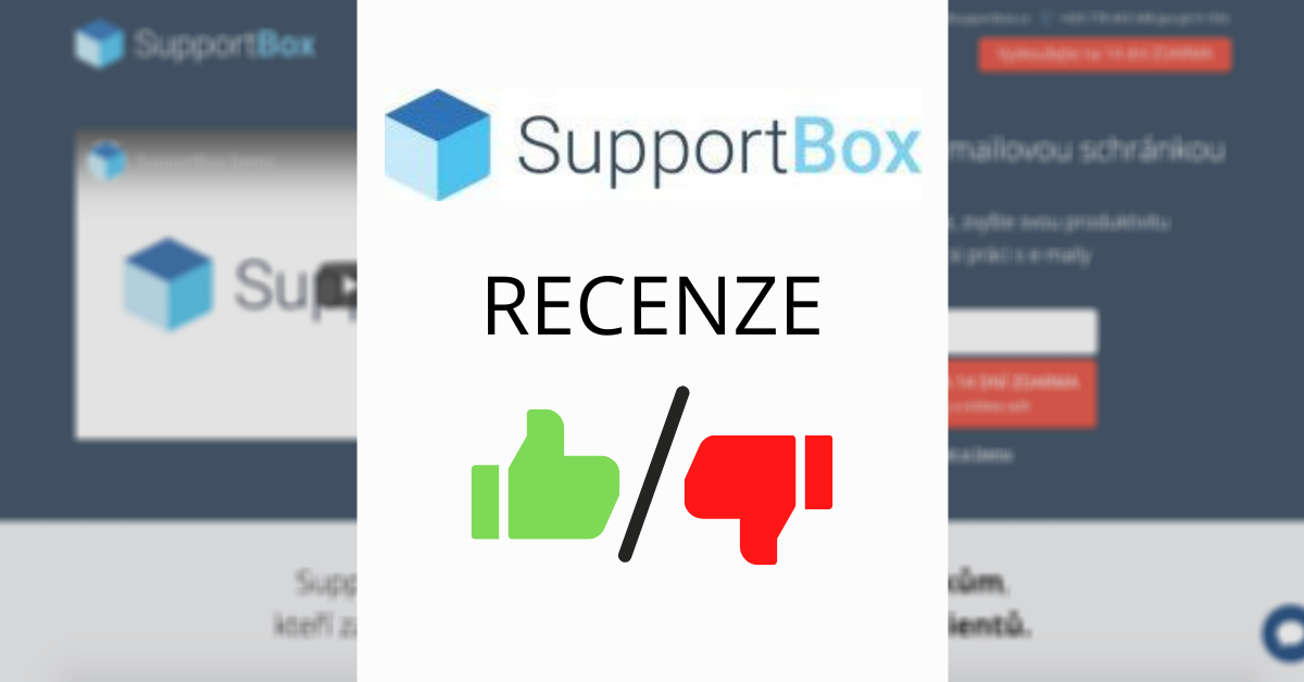 SupportBox: zefektivněte zákaznickou podporu o více než 30 %